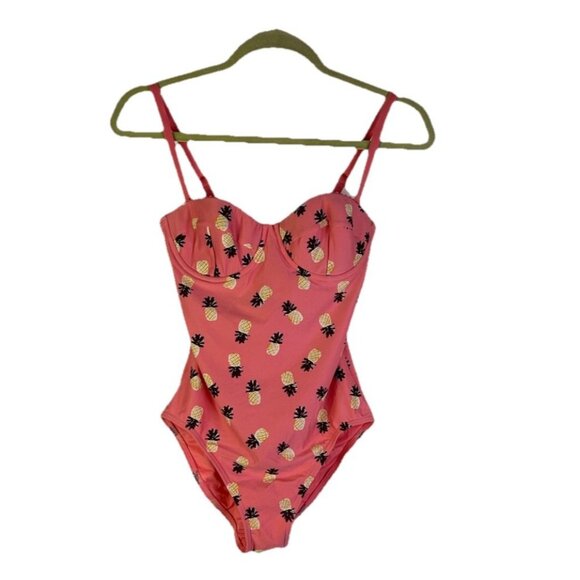 kate spade | Swim | Kate Spade Pink Pineapple One Piece Swim Suit ...